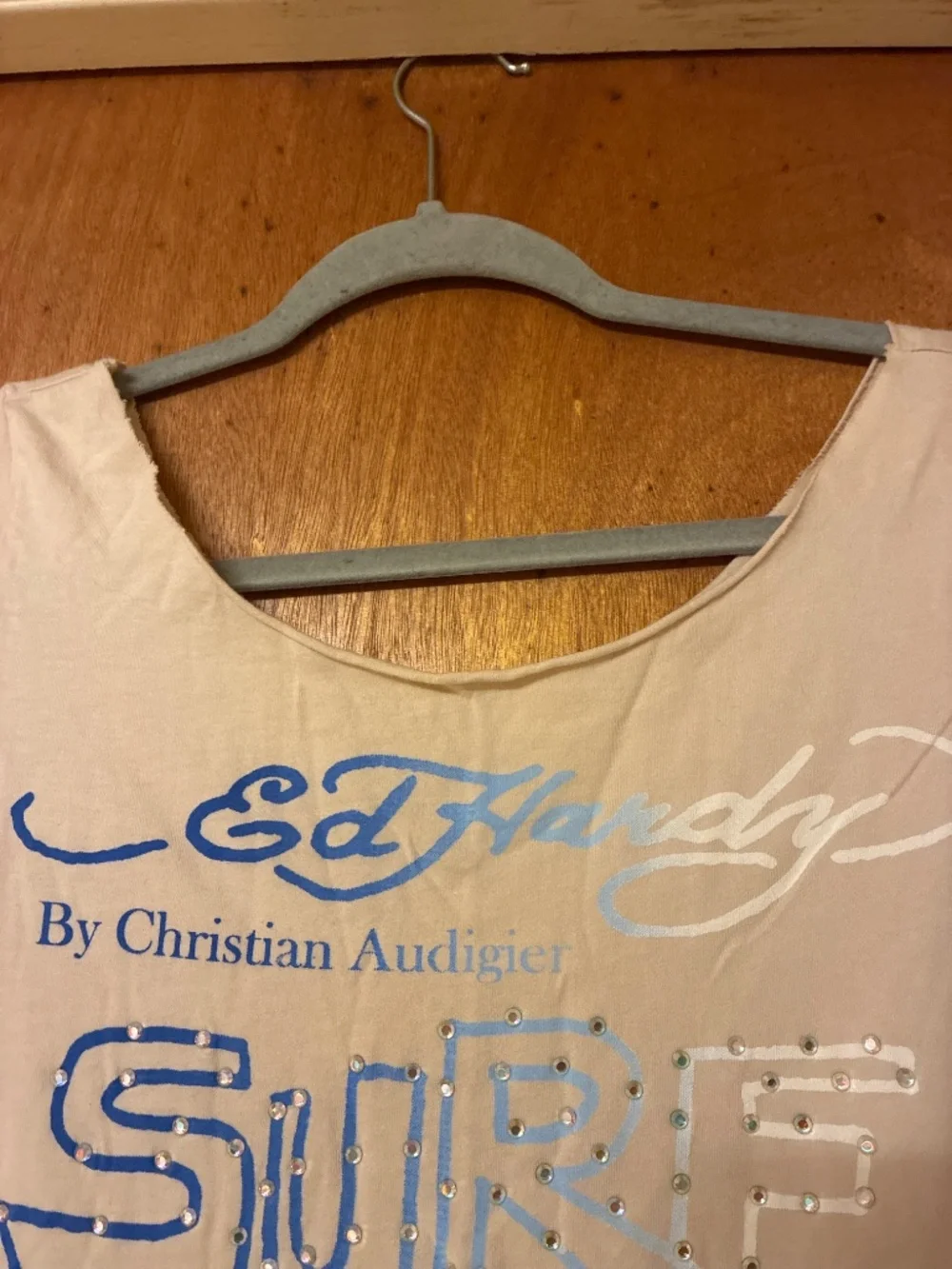 Ed Hardy | Tops | Ed Hardy By Christian Audigier Graphic Mythical Ocean ...